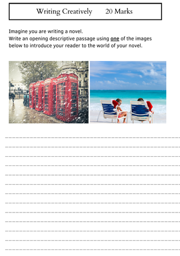 Creative Writing Winter Prompt: Junior Cycle | Teaching Resources