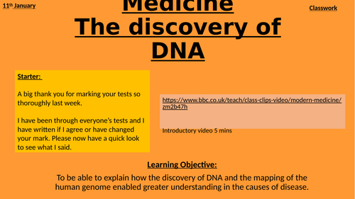 Modern Medicine GCSE History | Teaching Resources