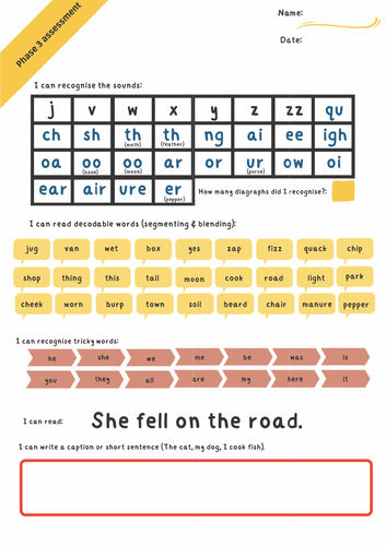 Phase_3_Phonics_Assessment | Teaching Resources Phase_3_Phonics_Assessment | Teaching Resources