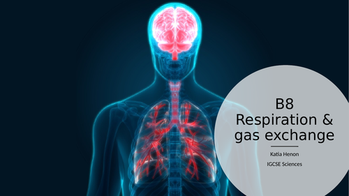 IGCSE Biology - B8 Respiration & gas exchange | Teaching Resources
