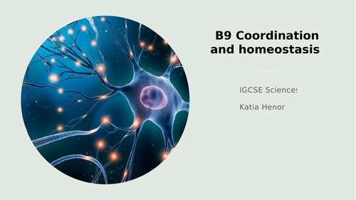 IGCSE Biology - B9 Homeostasis | Teaching Resources
