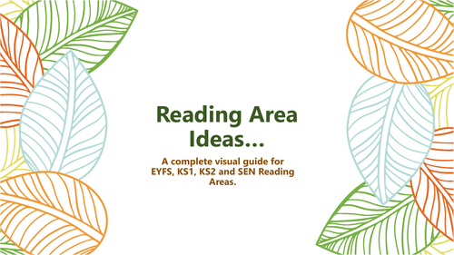 Reading Area Visual Ideas | Teaching Resources