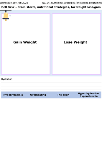 BTEC Sport Level 3 - Unit 2 - Question 3 | Teaching Resources BTEC Sport Level 3 - Unit 2 - Question 3 | Teaching Resources