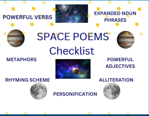 Planets Space Poems
