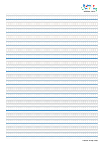 Bubble Writing - Starter Pack **NON-CURSIVE** | Teaching Resources