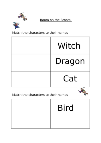 Room on the broom | Teaching Resources