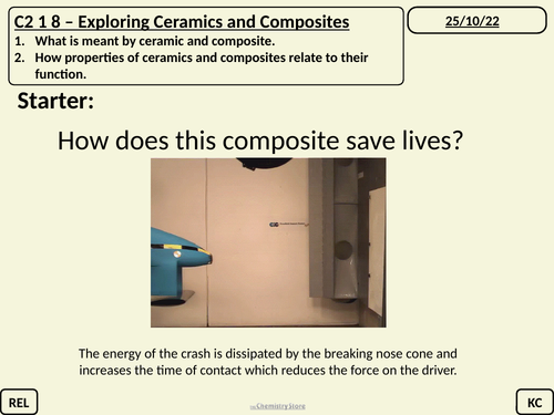 KS3 Chemistry AQA C2 1 8 Exploring Ceramics and Composites PPT ...