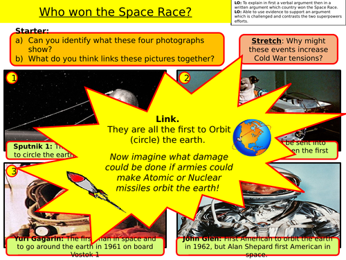 Cold War Who won the Space Race? | Teaching Resources