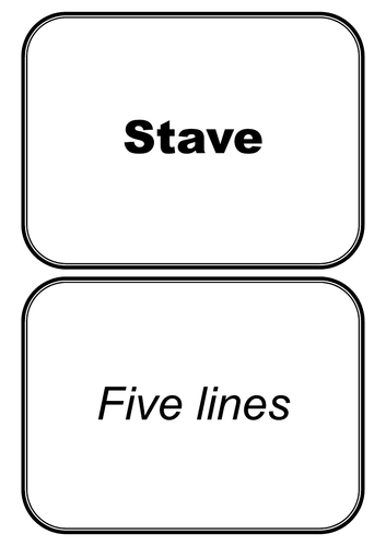 The Complete Music Vocab card sets | Teaching Resources