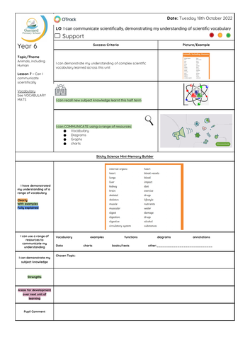 Year 6 - The Body - Full Planning and Resources | Teaching Resources