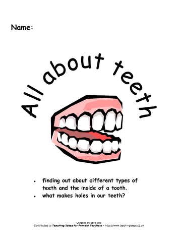 Year 4 - Teeth & Digestion - Full Planning & Resources | Teaching Resources