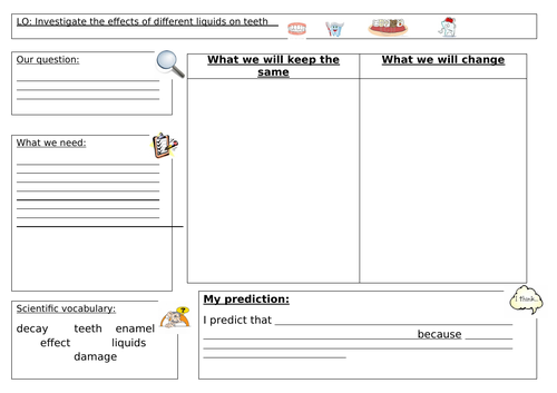 Year 4 - Teeth & Digestion - Full Planning & Resources | Teaching Resources