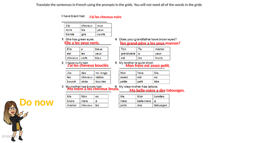 Dynamo 1-Module 4-Ma famille | Teaching Resources