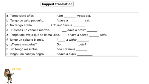 Mi Mascota- Spanish pets | Teaching Resources