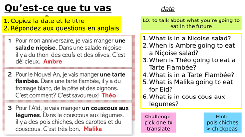 NEW - Year 8 French - Dynamo 2 - Module 2 Les Fêtes | Teaching Resources