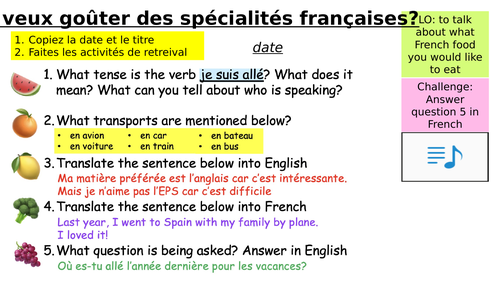 NEW - Year 8 French - Dynamo 2 - Module 2 Les Fêtes | Teaching Resources