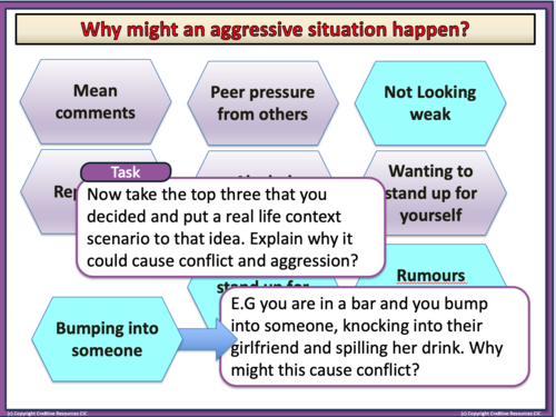 de-escalate conflict social situations PSHE | Teaching Resources