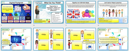 Online Reputation + critical Thinking PSHE | Teaching Resources
