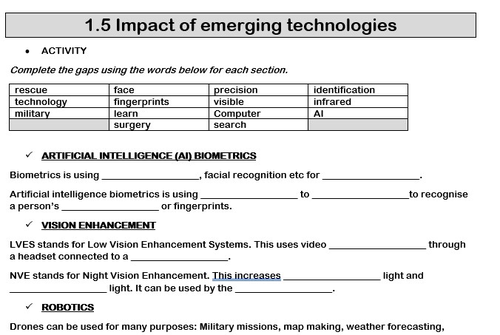 Cambridge IGCSE ICT THEORY ONLY Chapter 1-12 Resources | Teaching Resources