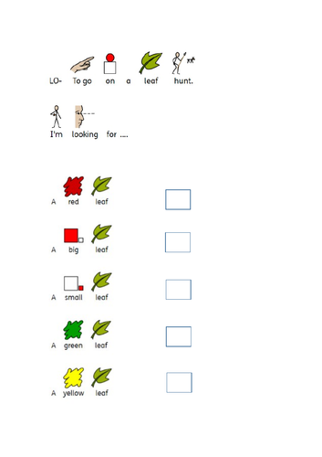 Leaf man- Activity sheet pack | Teaching Resources