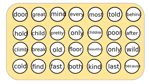 Year 2 High Frequency Words Connect Four | Teaching Resources