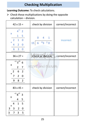 Multiplication Workbook - Functional Skills Maths - Entry Level 3 ...
