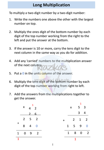 Multiplication Workbook - Functional Skills Maths - Entry Level 3 ...