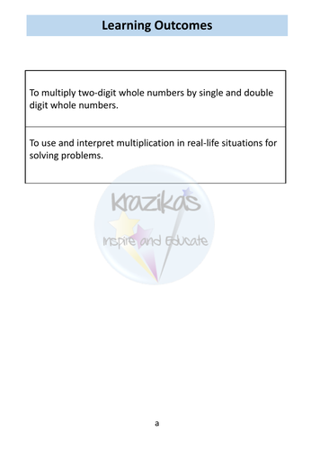 Multiplication Workbook - Functional Skills Maths - Entry Level 3 ...
