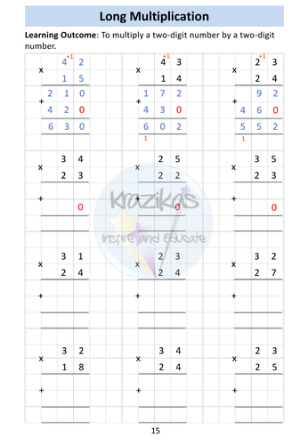 Multiplication Workbook - Functional Skills Maths - Entry Level 3 ...