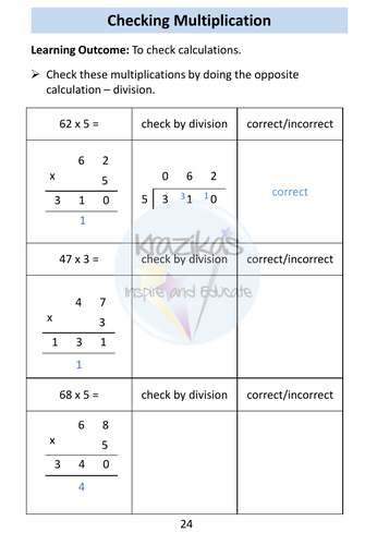 Multiplication Workbook - Functional Skills Maths - Entry Level 3 ...