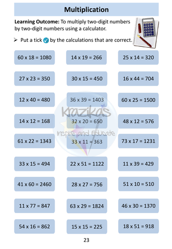 Multiplication Workbook - Functional Skills Maths - Entry Level 3 ...