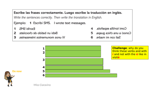 de vacaciones-past tense | Teaching Resources