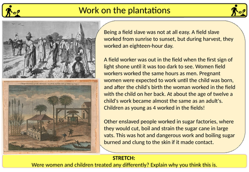4. What was life like on a plantation? | Teaching Resources
