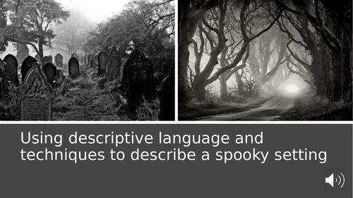Horror Narrative Writing with Grammar focus | Teaching Resources