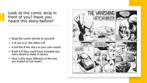 Horror Narrative Writing with Grammar focus | Teaching Resources