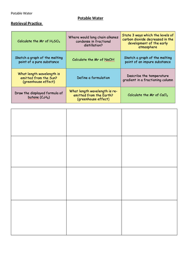 Potable water inc. RP- FULL LESSON | Teaching Resources