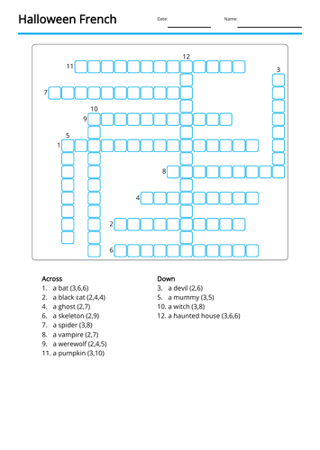 L'Halloween - Halloween French Vocab Resource | Teaching Resources