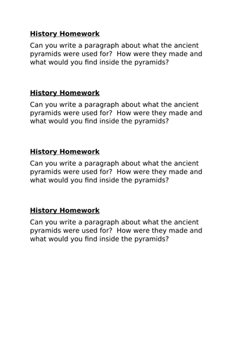 Ancient Egypt | Teaching Resources