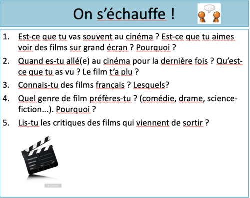 Intouchables - first lesson | Teaching Resources