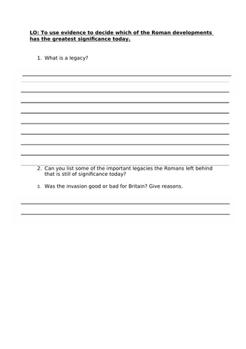 The Romans | Teaching Resources