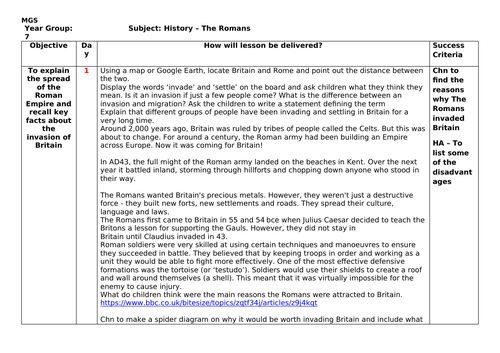 The Romans | Teaching Resources