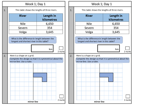 Year 6 Arithmetic SATs / KS2 Exam Practice: Daily 10 arithmetic + 2 ... Year 6 Arithmetic SATs / KS2 Exam Practice: Daily 10 arithmetic + 2 ...