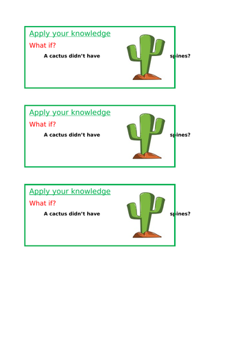 Evolution and Inheritance - plant adaptation Year 6 | Teaching Resources Evolution and Inheritance - plant adaptation Year 6 | Teaching Resources