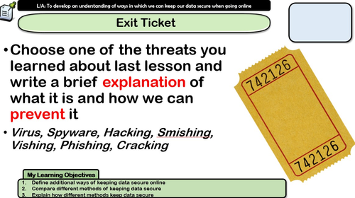 Cambridge Igcse Ict Chapter 8 E Safety And Security Teaching Resources