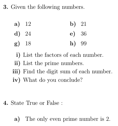 Identifying Prime Numbers worksheet (with solutions) | Teaching Resources