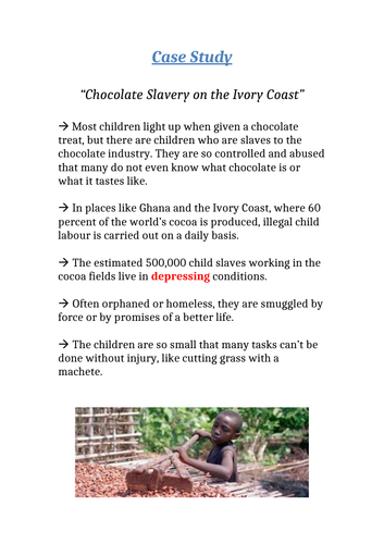 Slavery | Teaching Resources