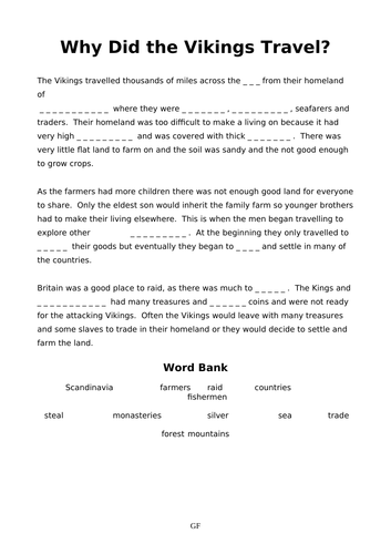 The Vikings | Teaching Resources