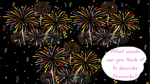 Firework Acrostic Poems- Bonfire Night | Teaching Resources
