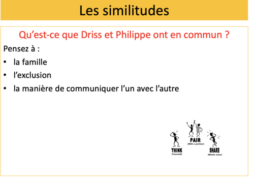 Intouchables : Driss & Philippe | Teaching Resources