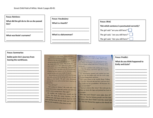 Street child guided reading 6 weekly plan | Teaching Resources